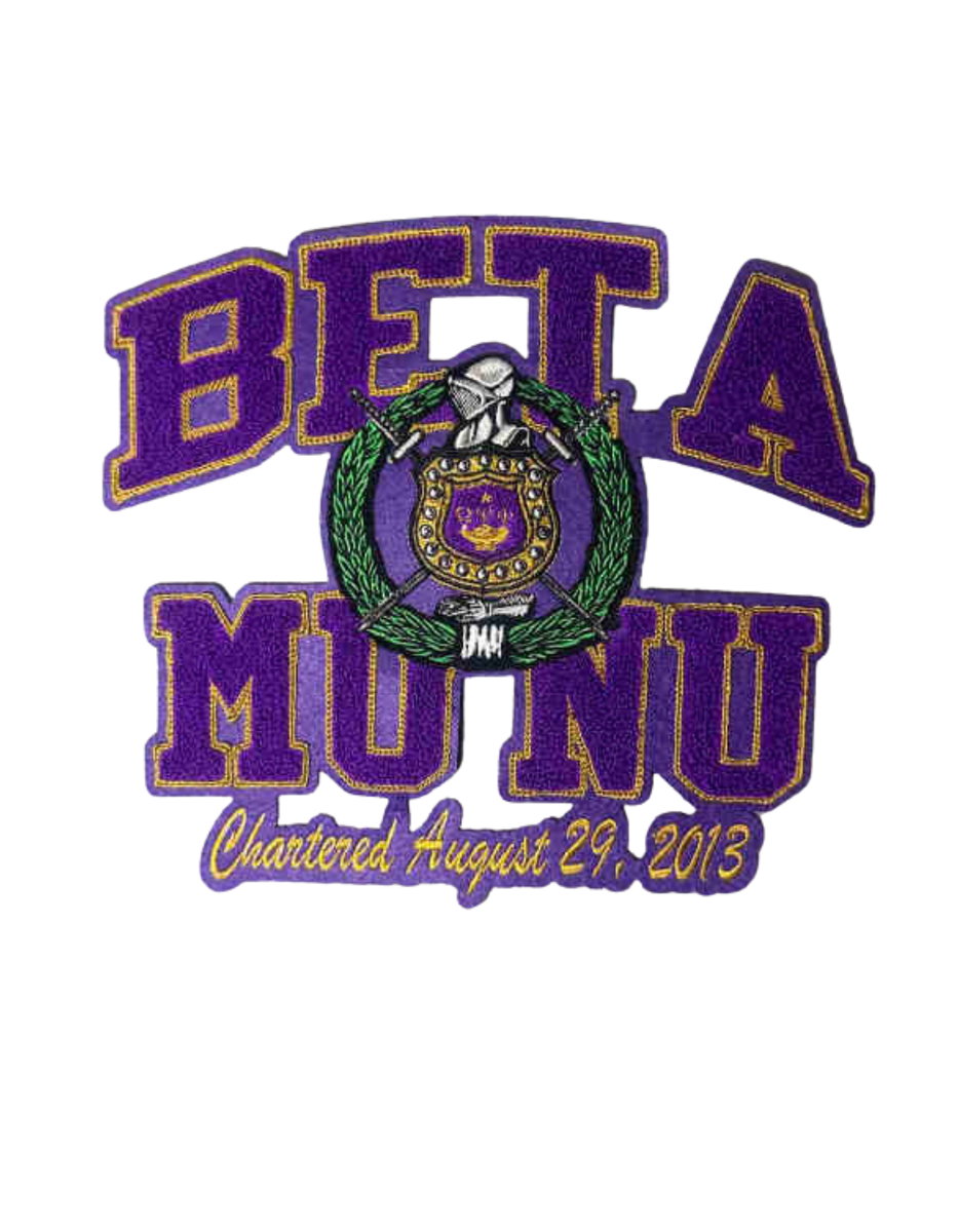 Beta Mu Nu Chapter Patch – Alpha 2 Omega Gift Co