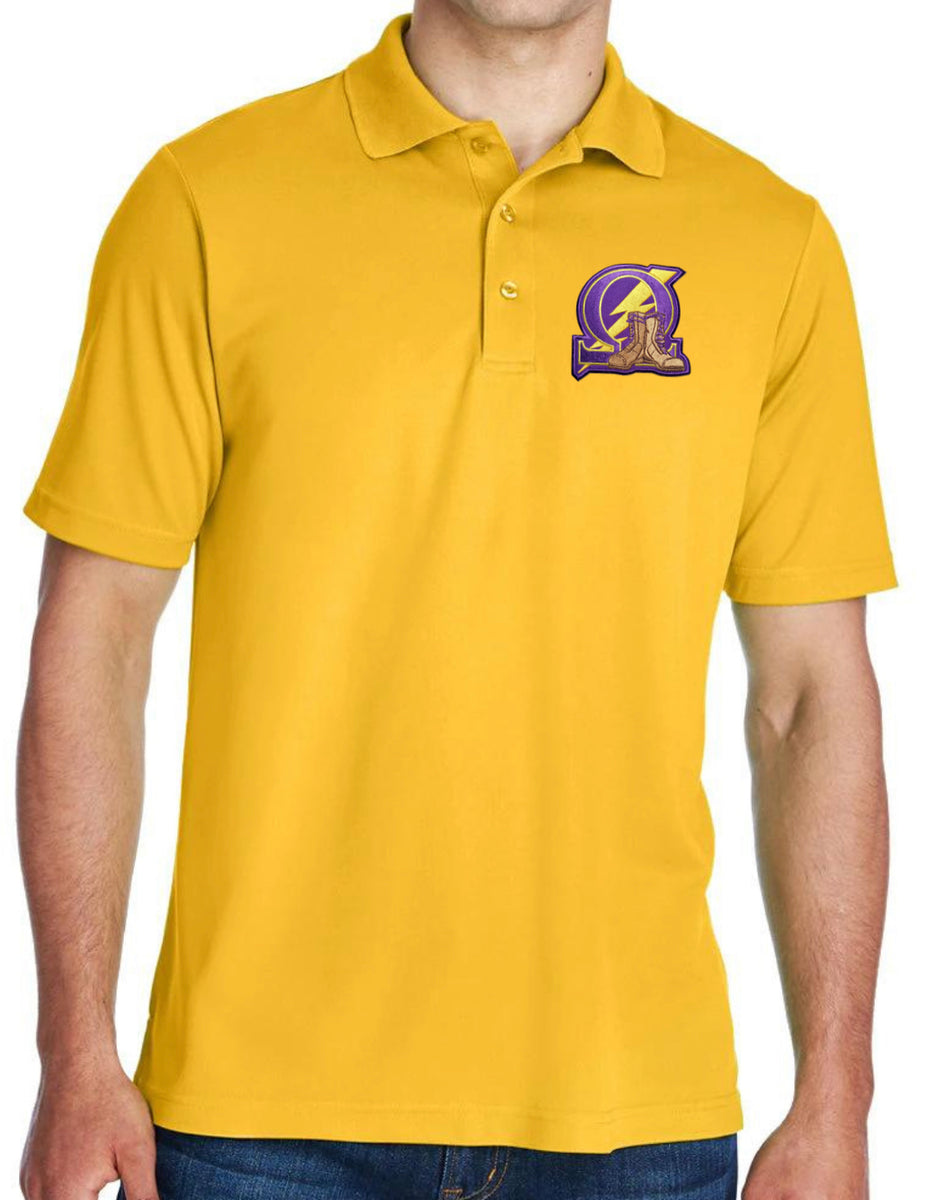 Omega Boots polo – Alpha 2 Omega Gift Co